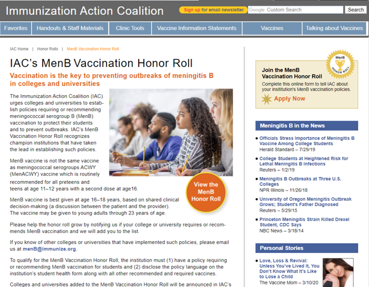 June 8, 2020 - National Network of Immunization Coalitions